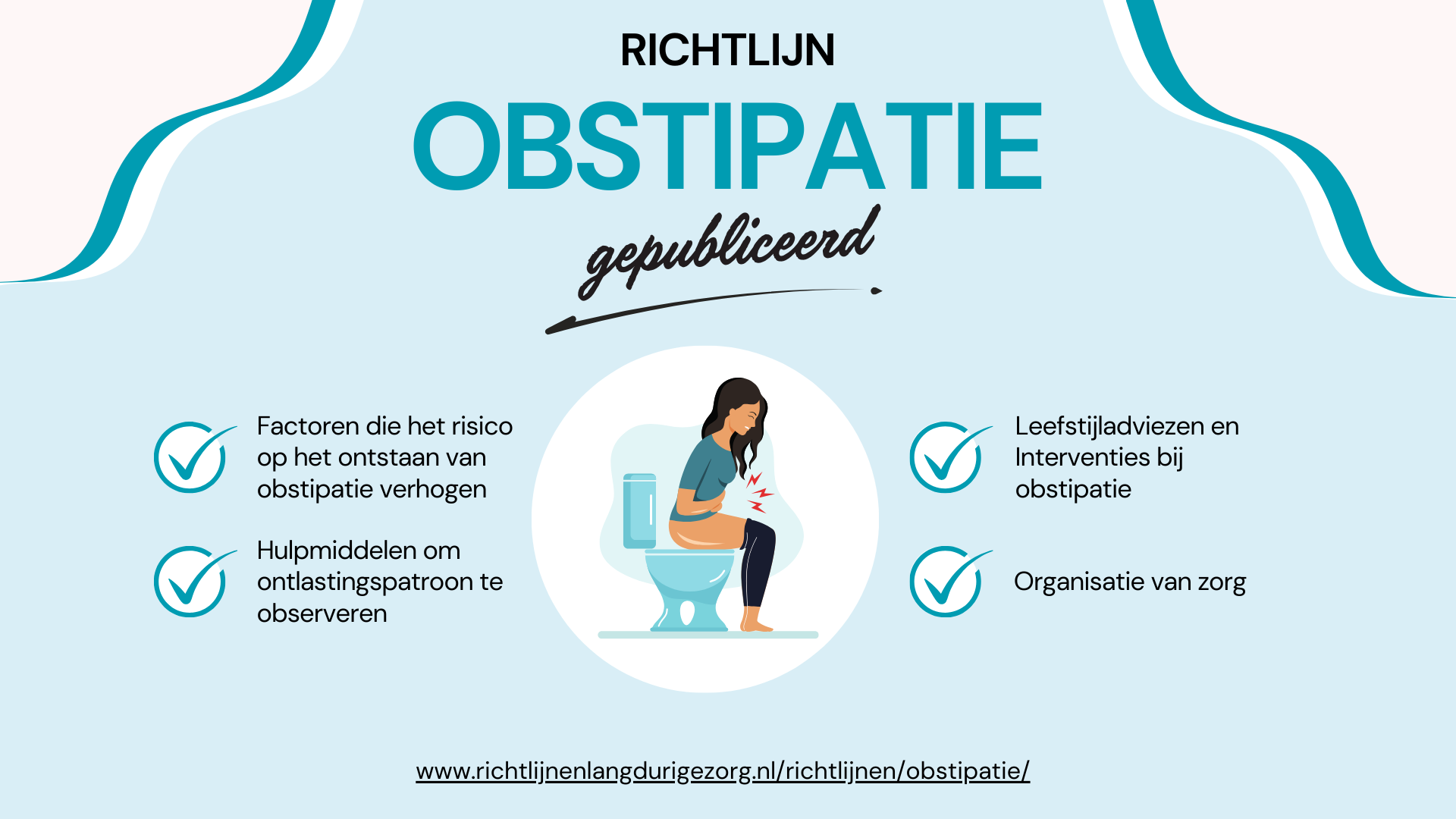 De richtlijn Obstipatie is gepubliceerd! - SKILZ